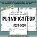 Planificateur 2023-2024 pour enseignants du primaire - Etsy Canada