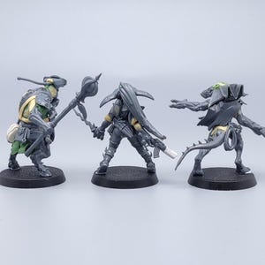Xenos Miniature Figures: Sci-fi Gaming Squad (3 Models) - Etsy UK