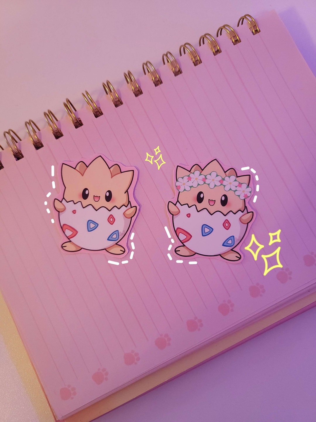 Pokemon Togepi Sticker pokemoncuteglossymatte - Etsy