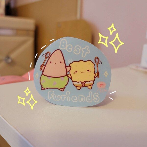 Best Friend Sticker - Etsy