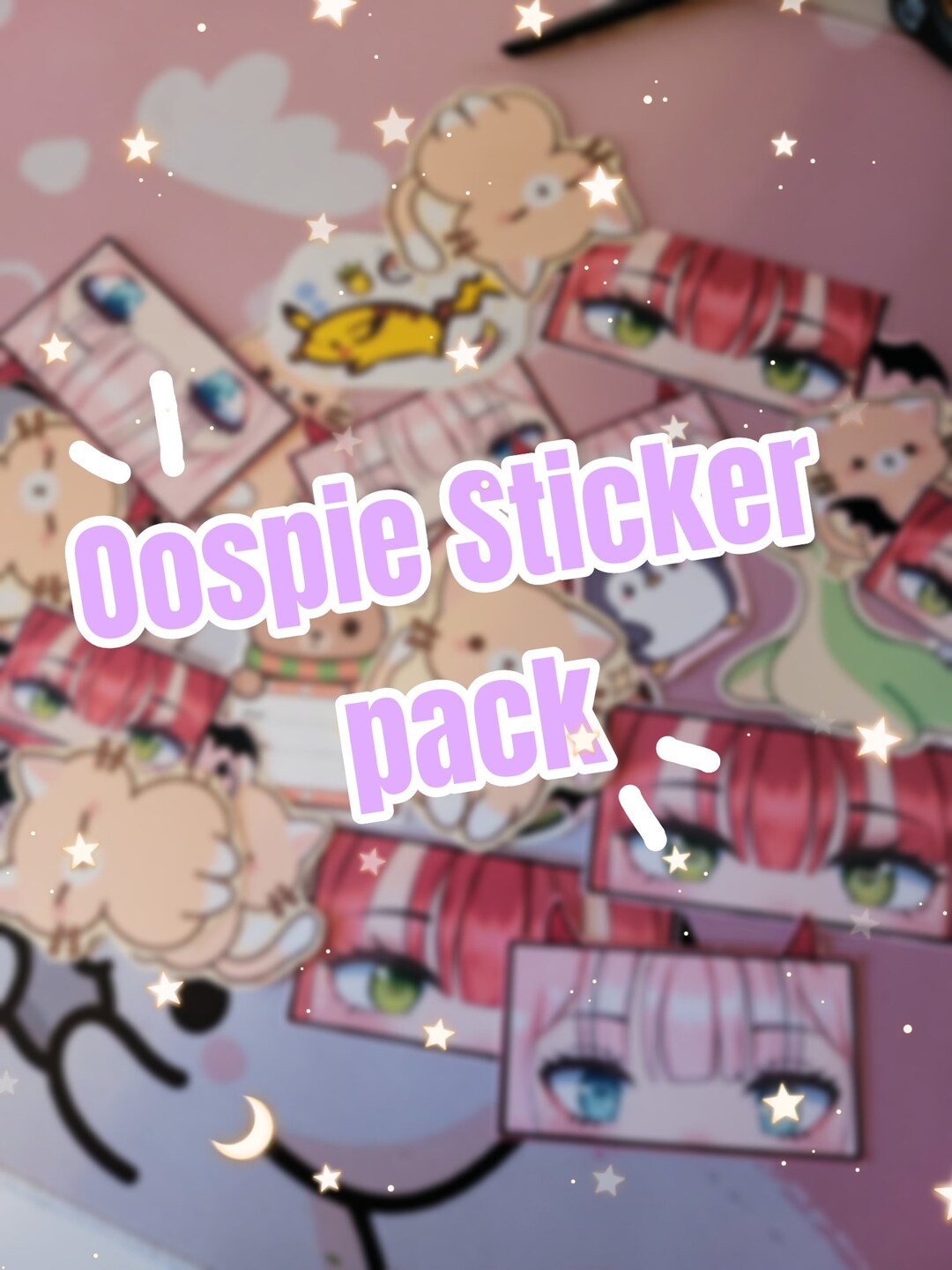 Oopsie Sticker Pack | Stickers | Random | Cute | Error| - Etsy