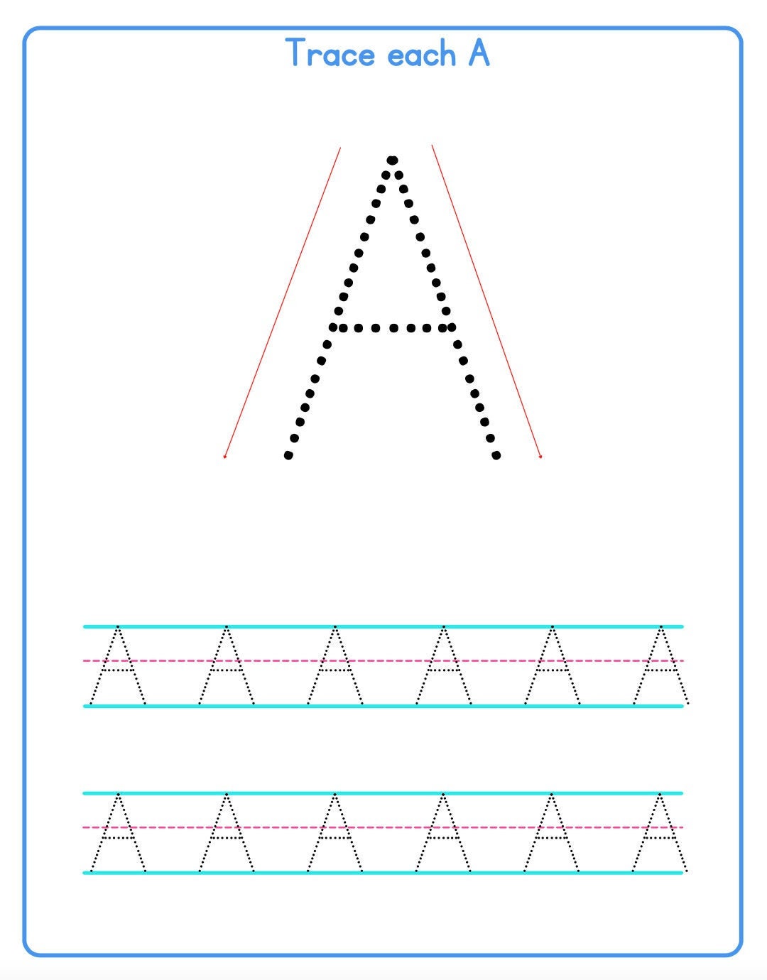 A is for Apple-preschool Unit - Etsy