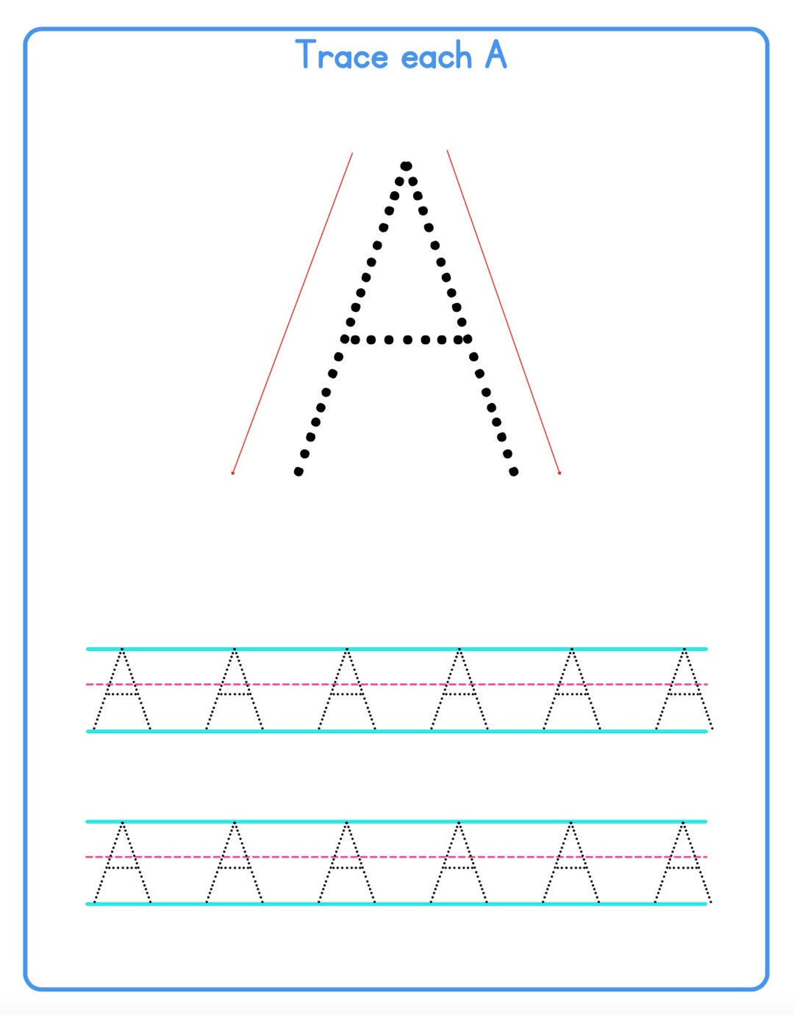 A is for Apple-preschool Unit - Etsy