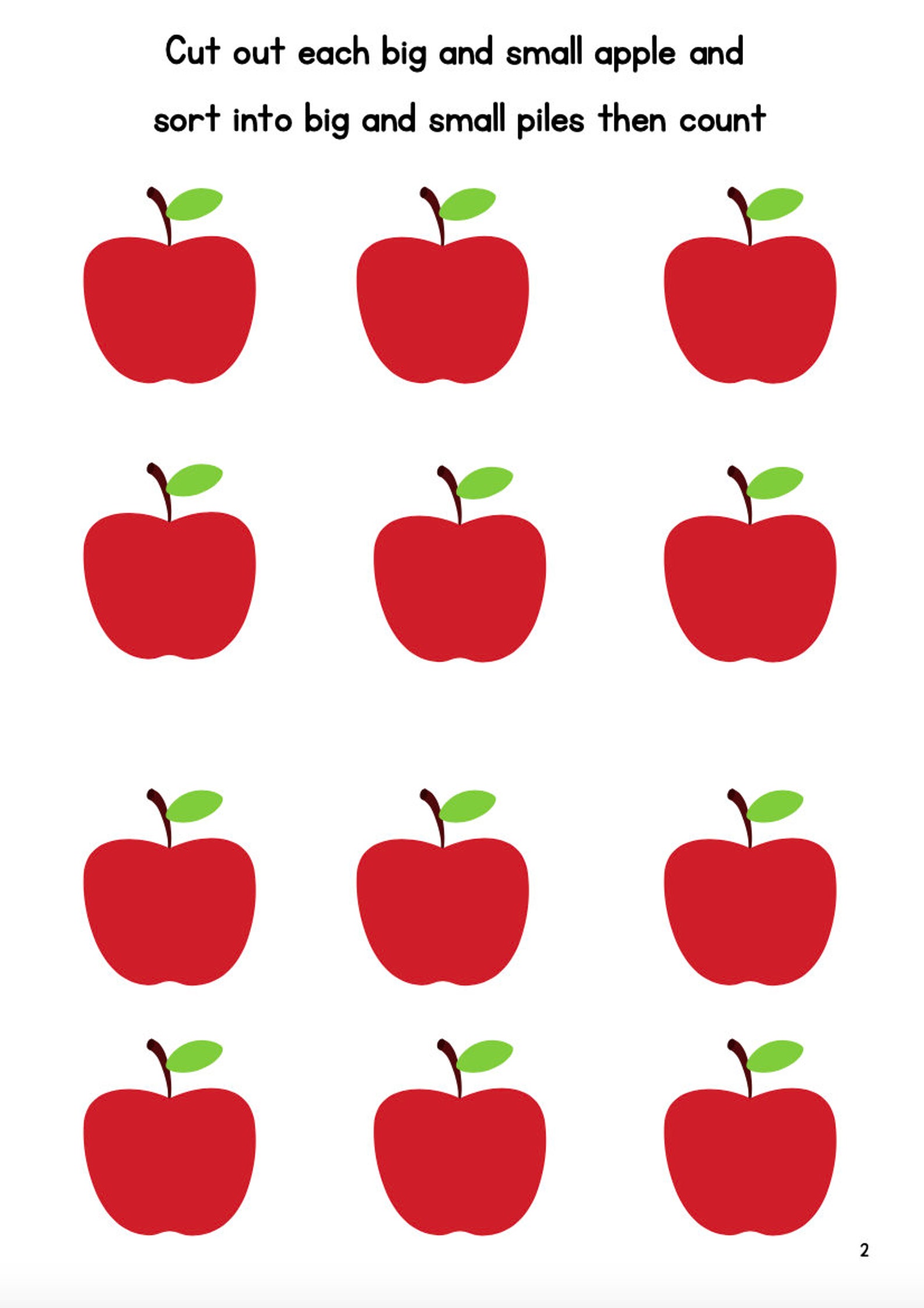 A is for Apple-preschool Unit - Etsy