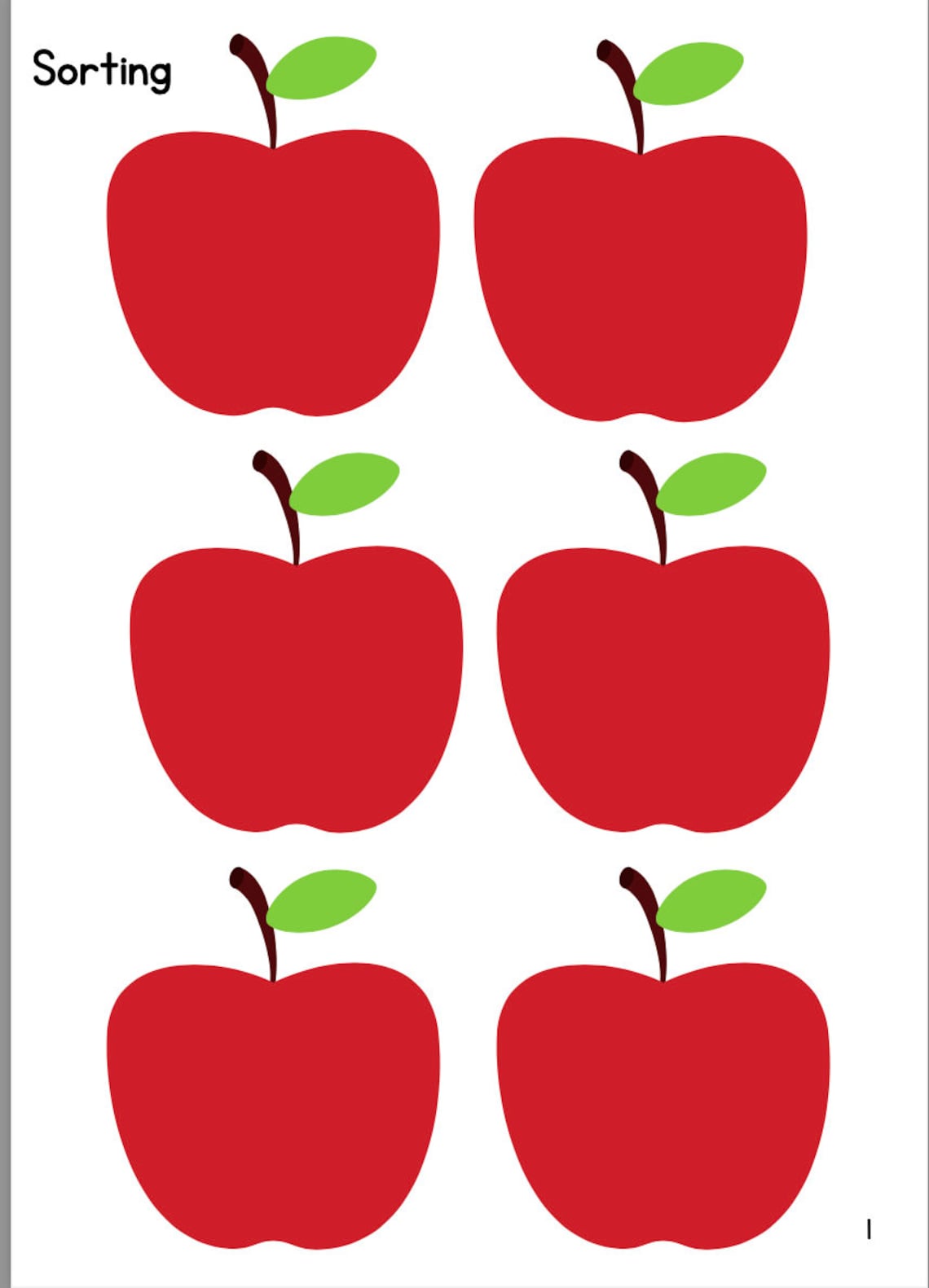 A is for Apple-preschool Unit - Etsy