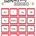 Valentine's Day Bingo With Sight Words - Etsy