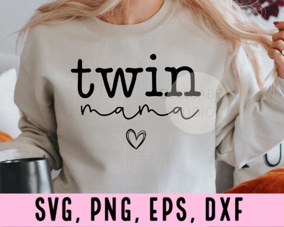 Twin Mama Svg Twin Mom Svg Twin Mom Png Svg Twin Mom SVG | Etsy