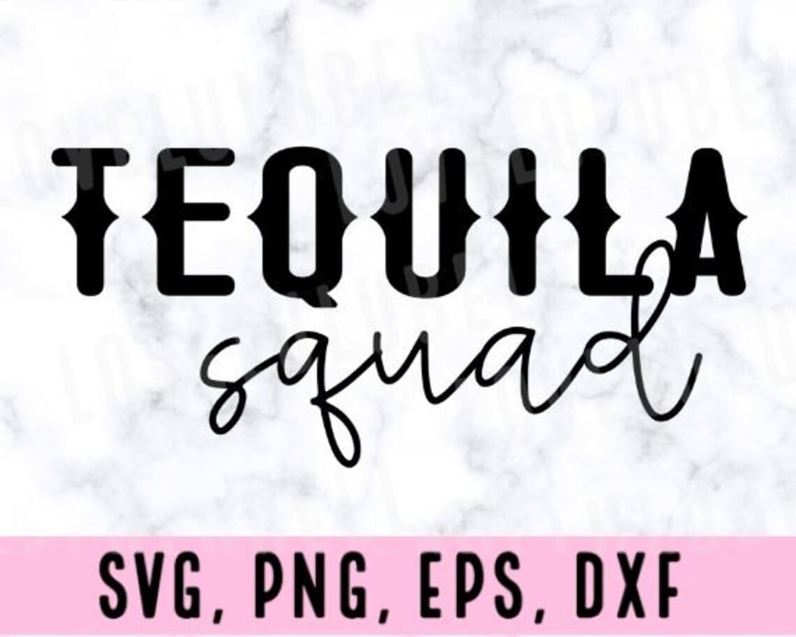 Tequila SVG Design File Funny Vacation Svg Mexico Vacation | Etsy