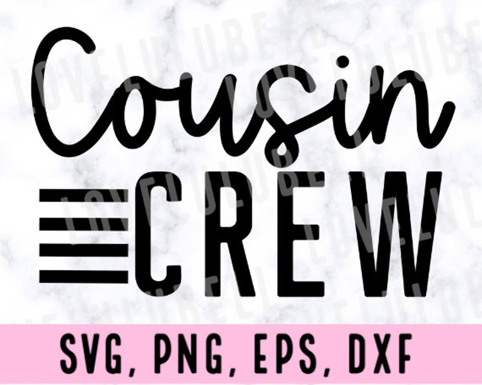 Cousin Crew Svg Cousin Crew Png Cousin Png Svg Promoted to | Etsy