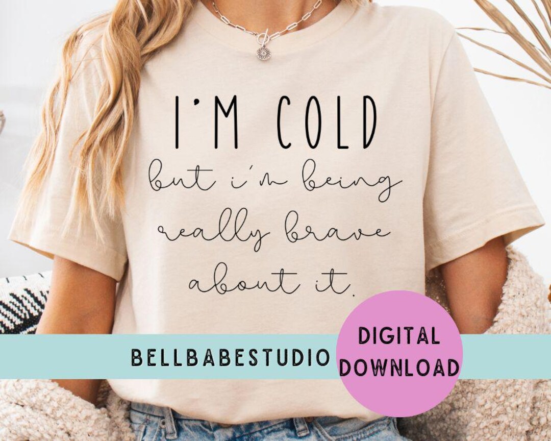 SVG de invierno divertido, SVG frío, SVG PNG de invierno, Archivo de ...