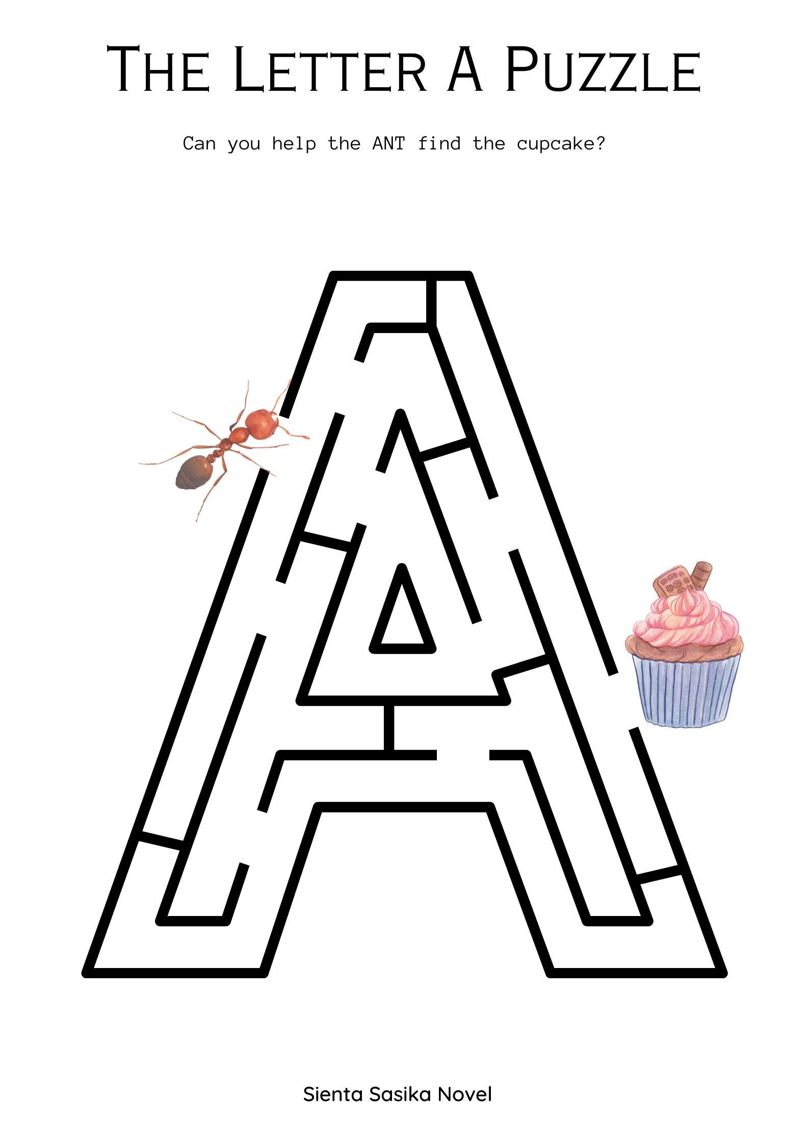 COGNITIVE SKILL: Alphabet Maze Level One Level Basic, Uppercase Maze ...