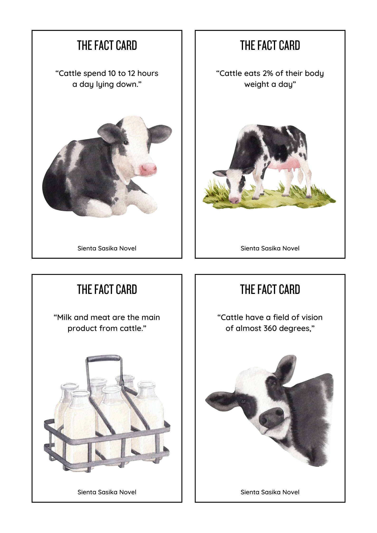 Cattle Unit Study: Nature Science Homeschool (272 Pages) (PDF) - Etsy