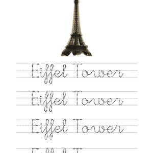 EIFFEL TOWER Mini Study, La Tour Eiffel History, Culture, Homeschooling ...