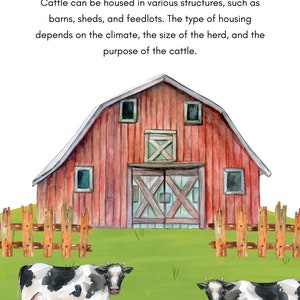 CATTLE UNIT STUDY [nature Unit Study] Total 272 Pages | Cow Unit Study ...