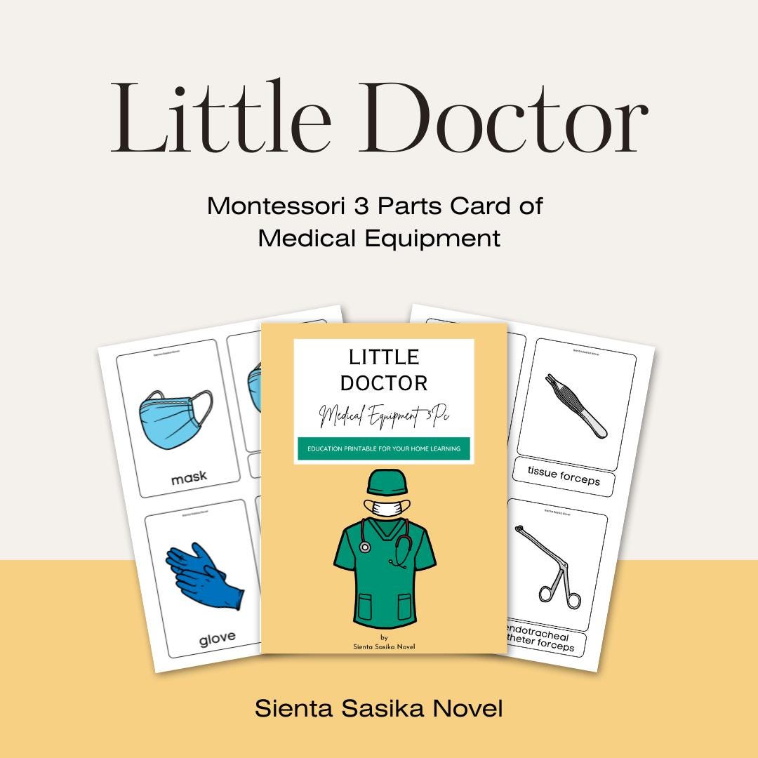 LITTLE DOCTOR: Medical Equipment Flash Cards | Science, Medical ...
