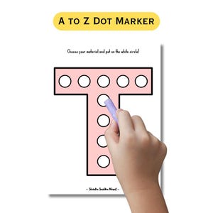 PRESCHOOL: Dot Marker Worksheets Alphabet Do a Dot, 338 Printable Pages ...