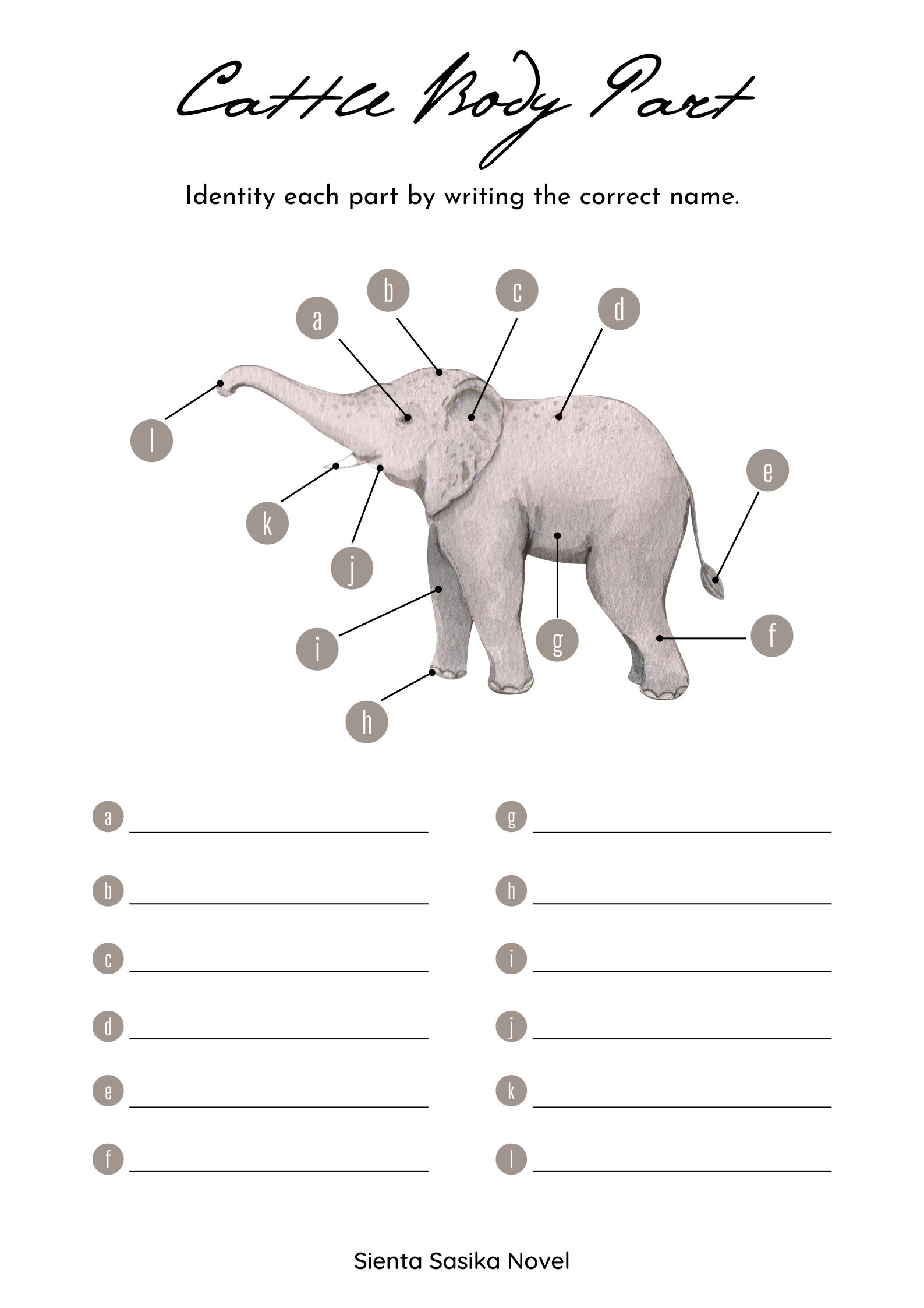 ELEPHANT UNIT STUDY [nature Unit Study] Total 178 Pages | Science ...