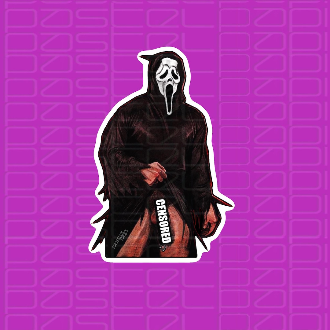 Slasher Censored Die Cut Vinyl Sticker - Etsy