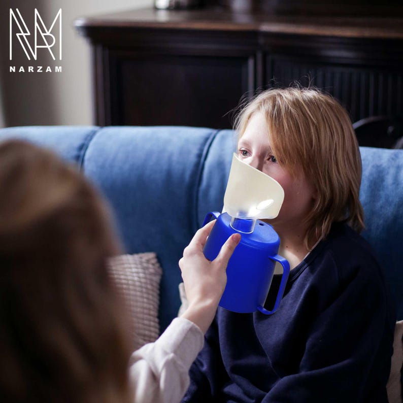 Steam Inhaler Cup Set: Menthol Crystals | Inhaler Cup Helps Relieve ...