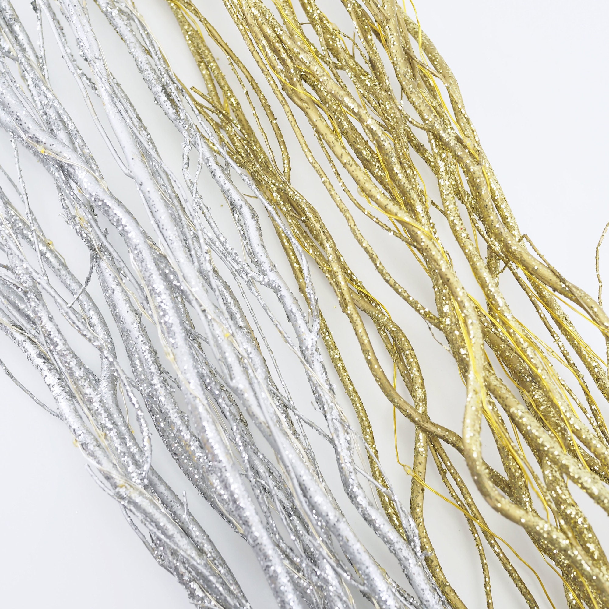 Light up Willow Twigs Bunch 80 LED Battery Operated 1.2M | Etsy UK