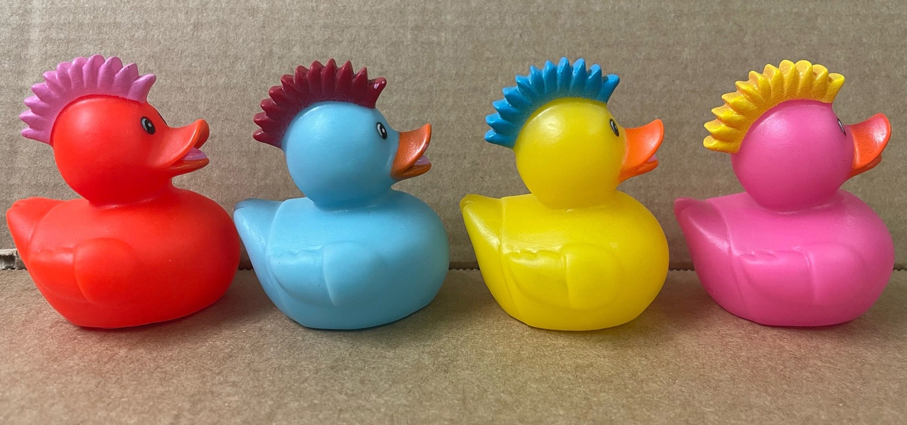 Punk Rocker Mini Rubber Duck Set: Fun Gift Wedding Favour | Etsy