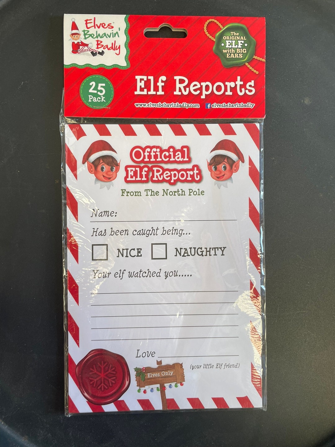 Elf Reports Daily, Weekly, or Occasionally Report Back to Santa Claus ...