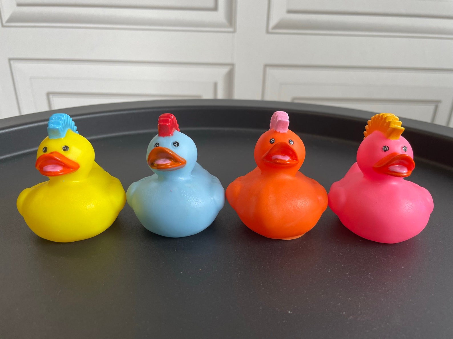 Punk Rocker Mini Rubber Duck Set: Fun Gift, Wedding Favour, Duck Race ...