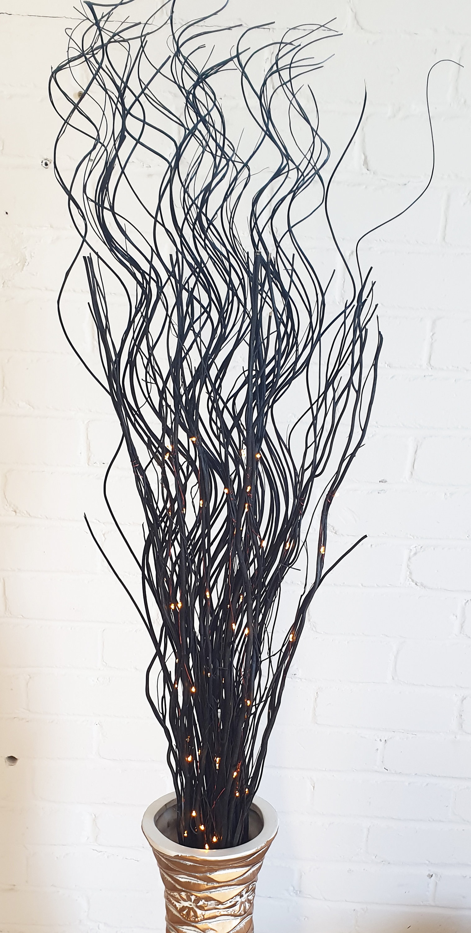 Light up Willow Twigs Bunch 80 LED Battery Operated 1.2M - Etsy UK