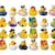SALE Bulk Set of Mixed Rubber Ducks, Mix up Mini Rubber Duckies for ...