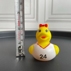 Cheerleader Mini Rubber Duck Set: Fun Gift, Wedding Favour, Duck Race ...