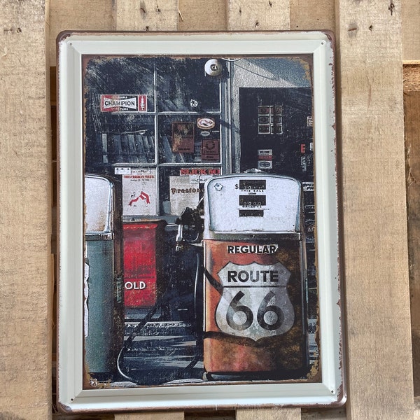 Route 66 Wall Art - Etsy