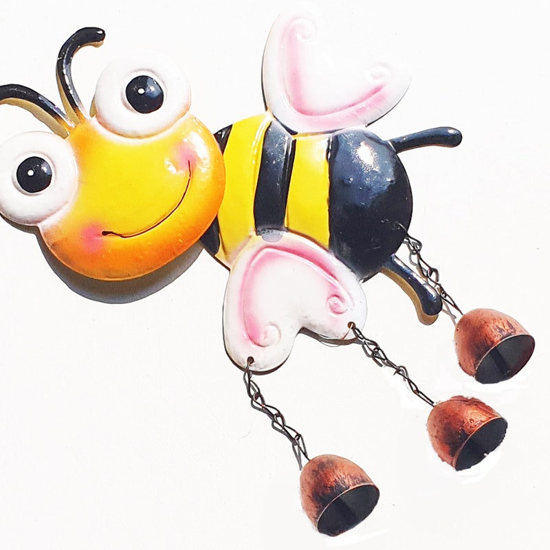 Garden Bee Wind Chime - Etsy UK