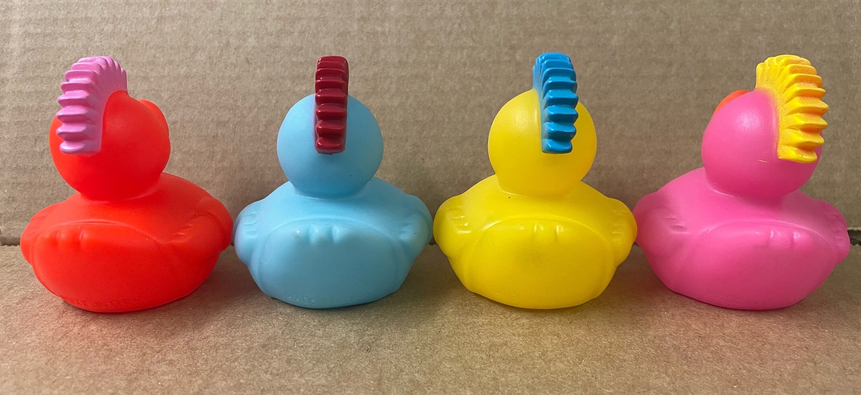 Punk Rocker Mini Rubber Duck Set: Fun Gift Wedding Favour | Etsy