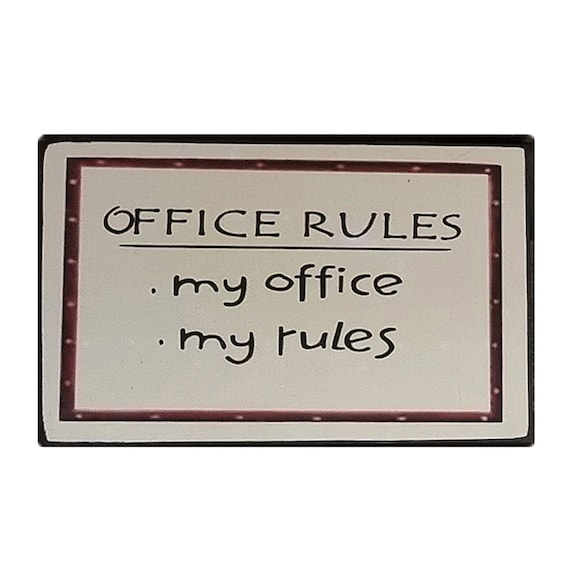 Funny Office Etiquette Signs