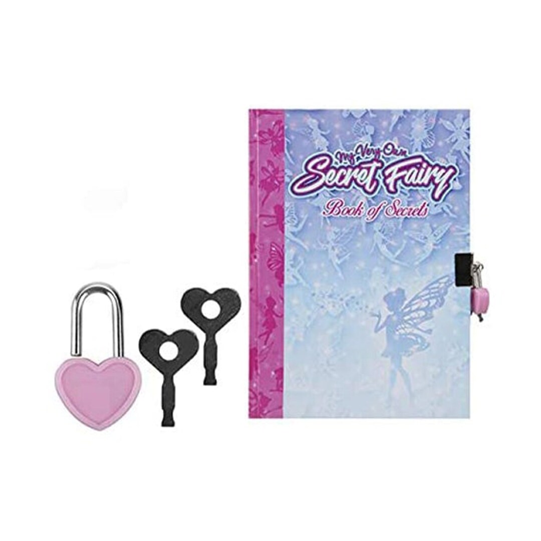 My Very Own Book of Secrets Lockable Secret Fairy Diary. Journal With ...