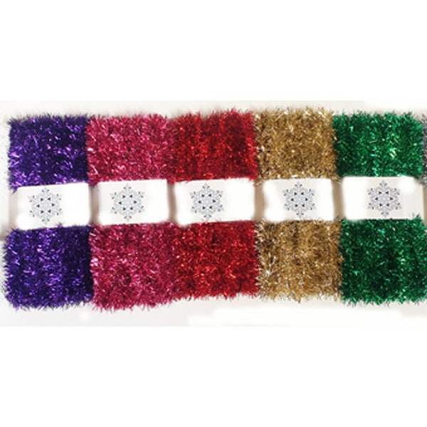 Christmas Tinsel - Etsy