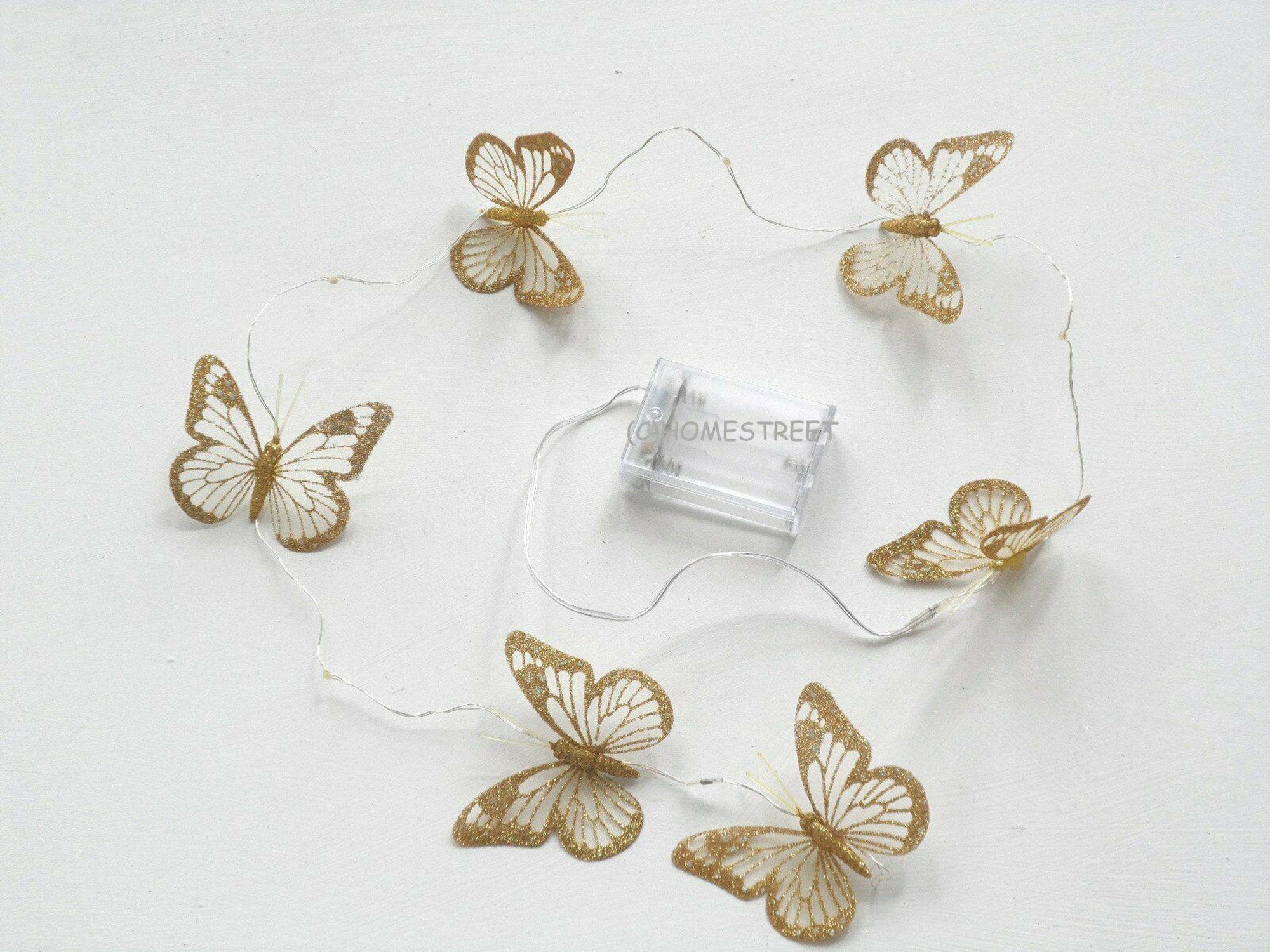 Butterfly String Light LED 1.25m Battery Powered. 6 X 8cm - Etsy