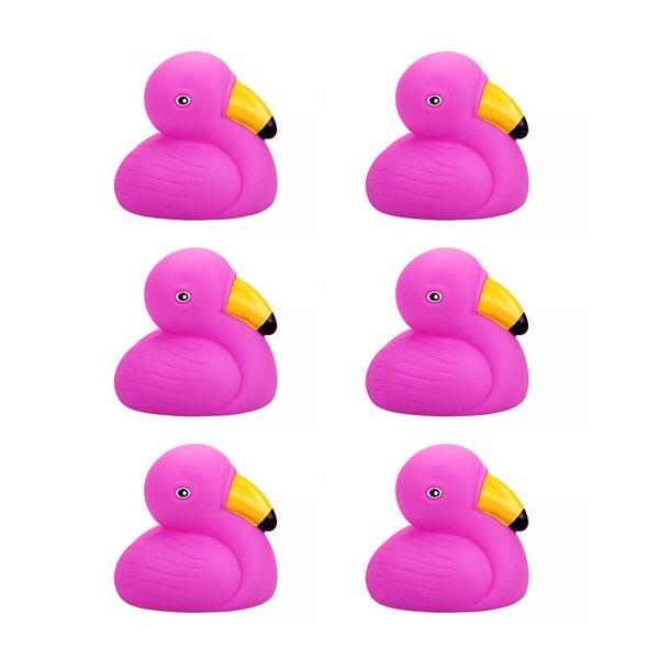 Pink Flamingo Rubber Ducks - Etsy