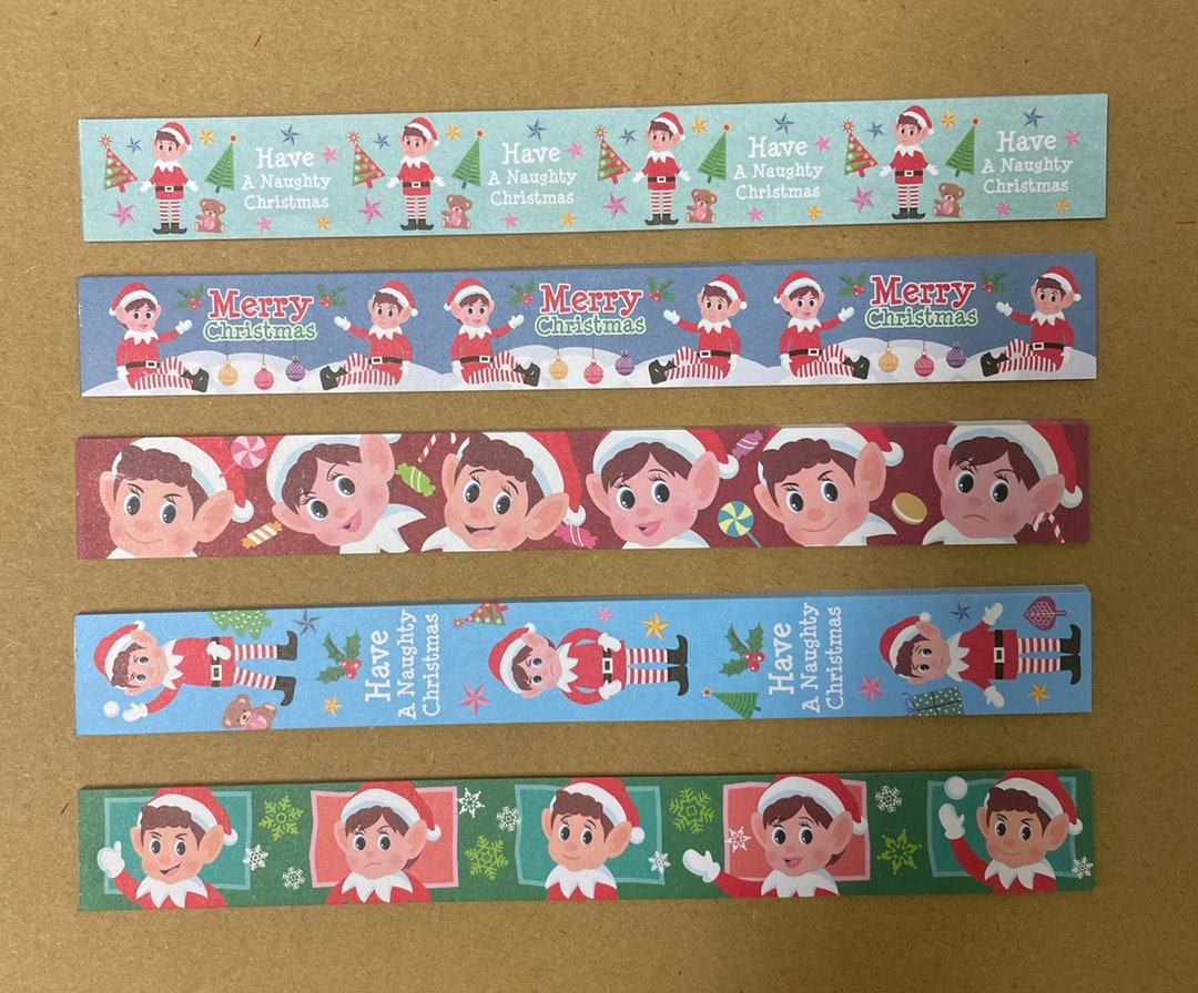 100 Elf Paper Chains. Elves Behaving Badly Accessory or Christmas ...