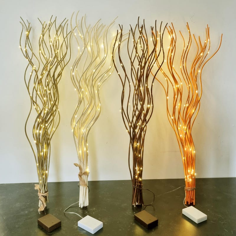 Fairy Light Twig - Etsy UK