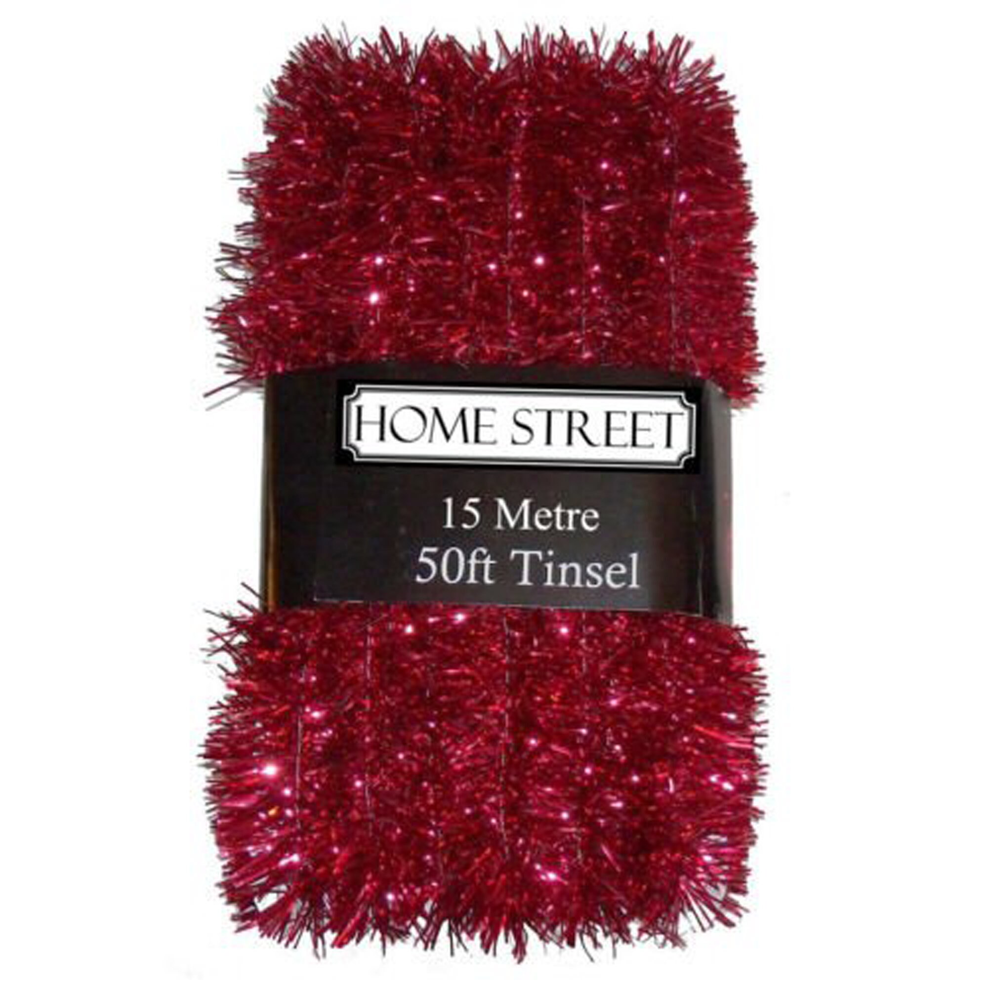 50ft Very Long Thin Tinsel for Craft Christmas Decoration Wreaths ...