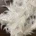 White Feather Boa Marabou Christmas Tree Decoration 150cm (60inch) Thin ...