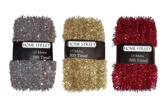 Very Long Thin Tinsel for Craft Christmas Decoration Wreaths - Etsy