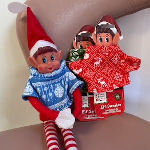 Christmas Jumpers for Your Elves Behaving Badly. Festive Sweater to Fit ...