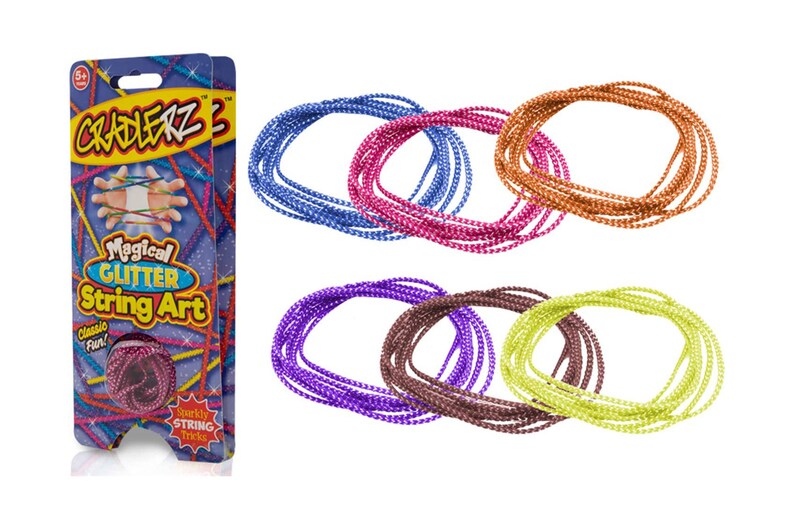 Cradlerz Magical Glitter String Art Cats Cradle Game. Learn to Perform ...