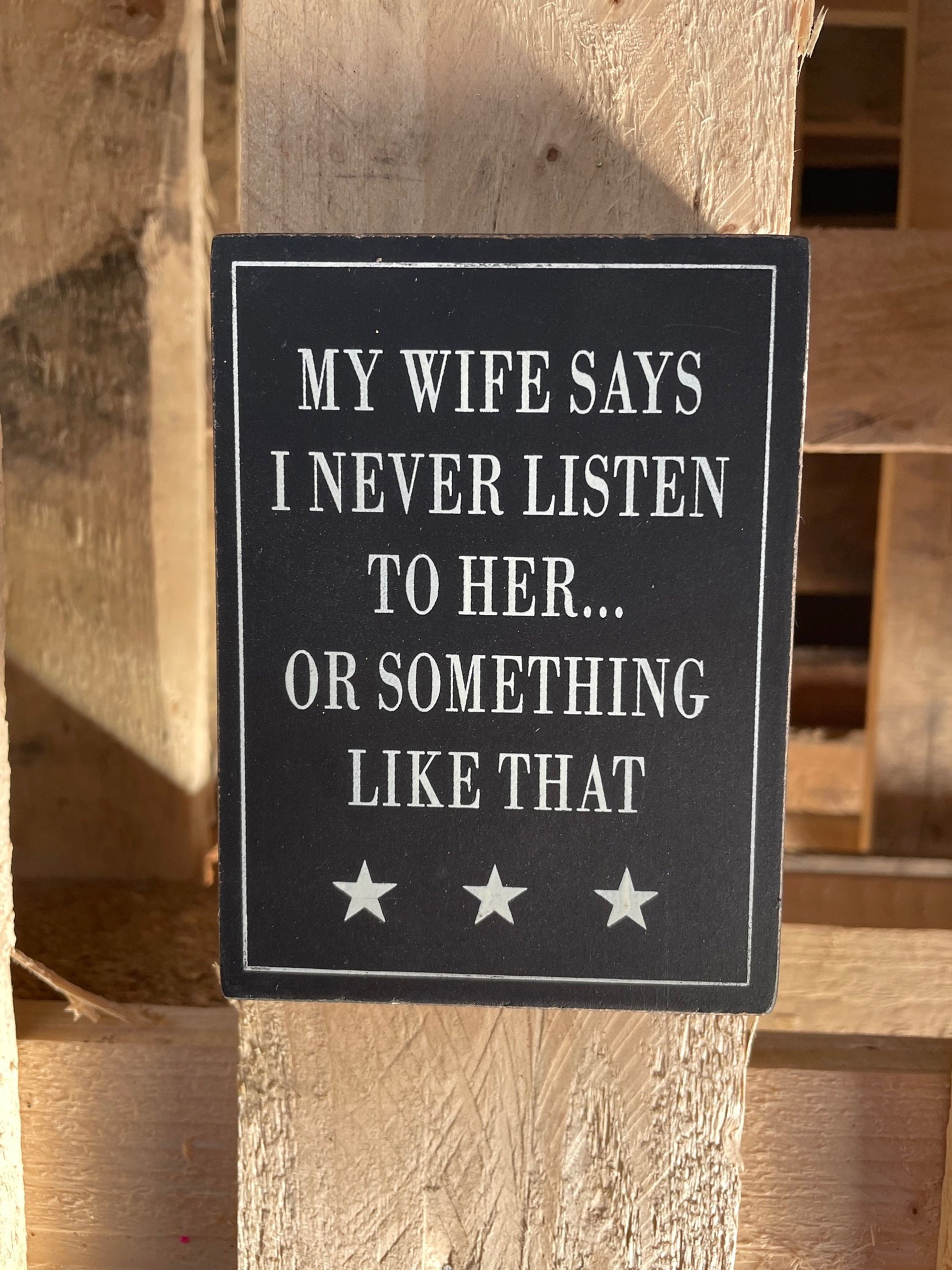Novelty Signs for Him - Decorative Blocks - Grumpy Old Man, Funny ...