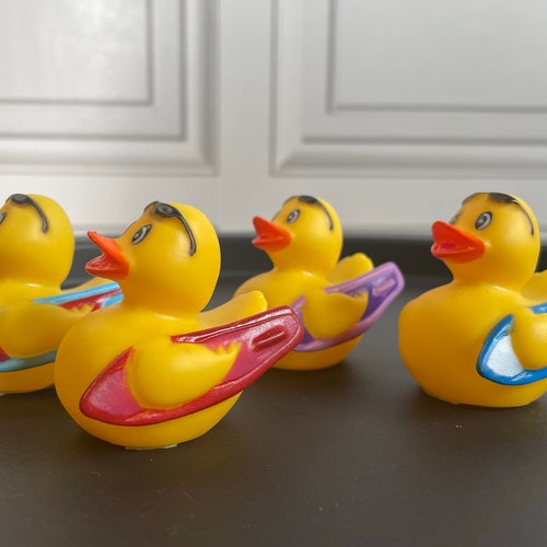 Farmyard 5 X Mini Rubber Duck Set: Fun Gift Wedding Favour - Etsy