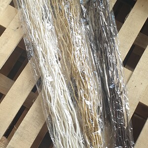 Cream Washed White Natural Contorted Willow Twigs Bunch, Curly Twisted ...