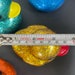 6 X 10cm Glitter Ducks Fun Gift, Wedding Favour, Duck Race Etc. Bright ...