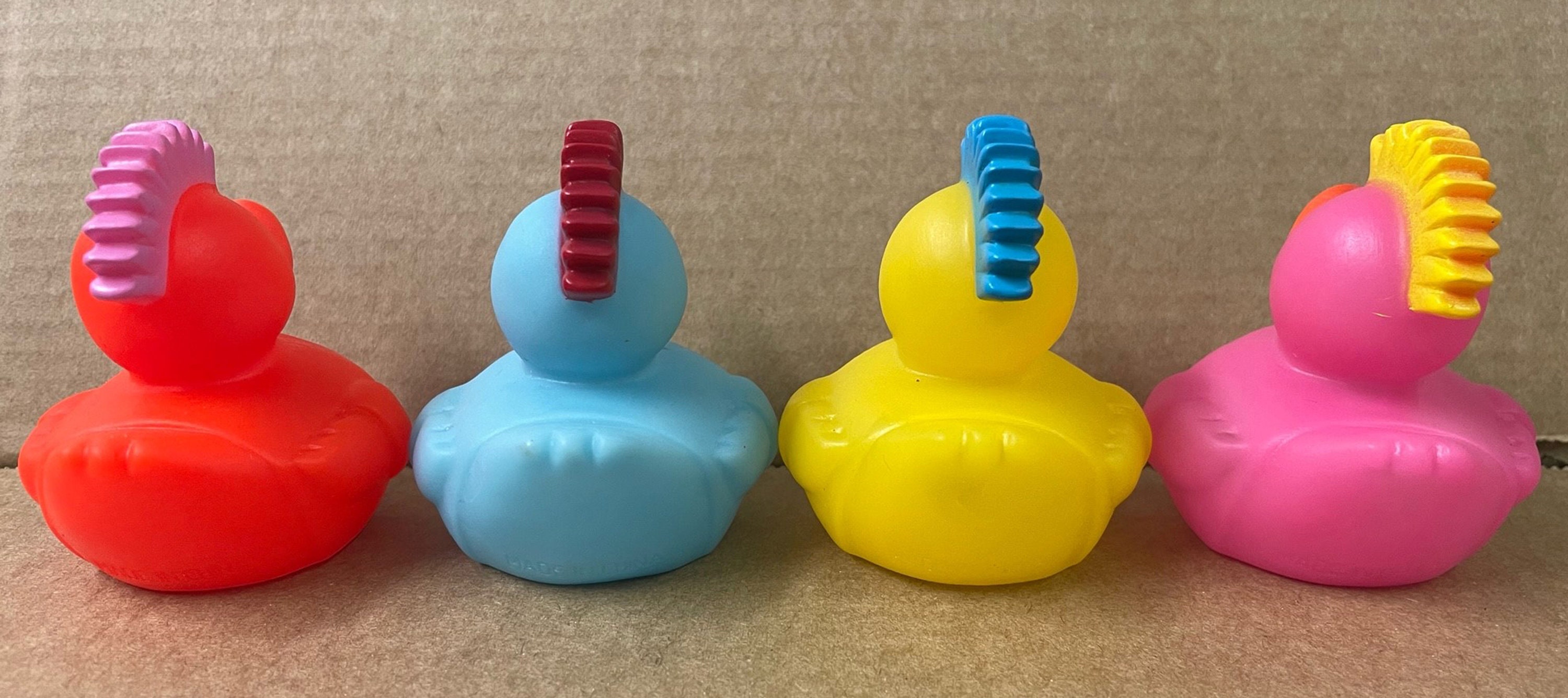 Punk Rocker Mini Rubber Duck Set: Fun Gift Wedding Favour | Etsy